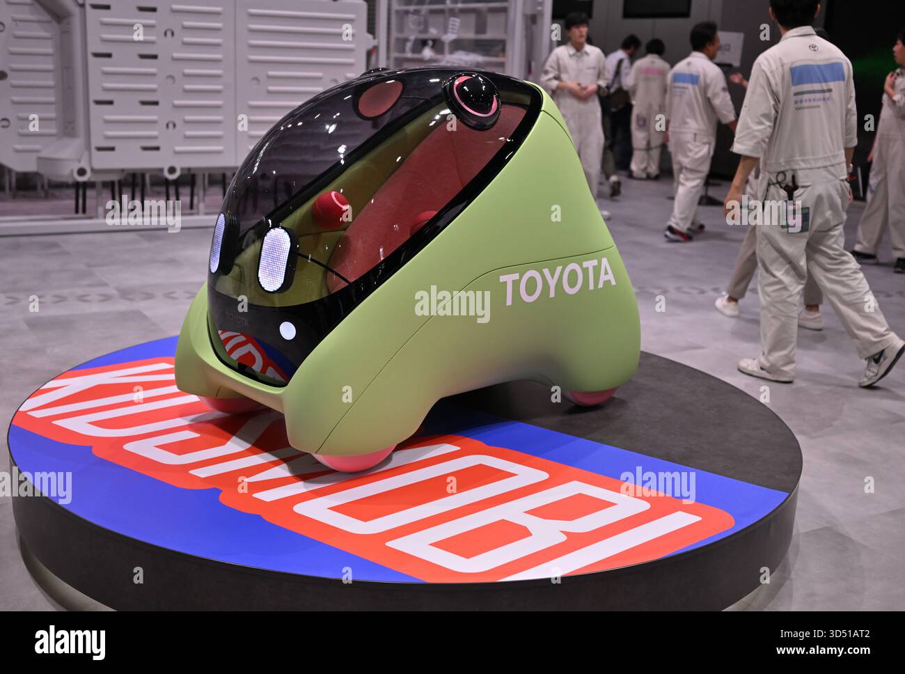Toyota Kids Mobi is displayed at the Japan Mobility Show 2025 in Tokyo ...
