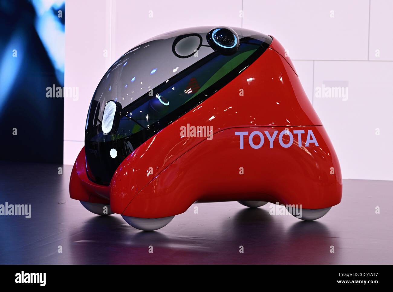 Toyota Kids Mobi is displayed at the Japan Mobility Show 2025 in Tokyo ...