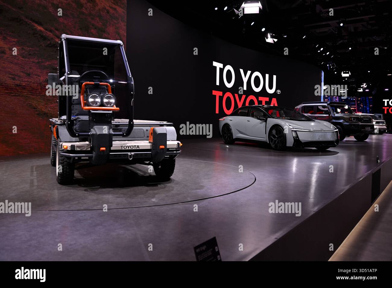 Toyota IMV Origin is displayed at the Japan Mobility Show 2025 in Tokyo ...