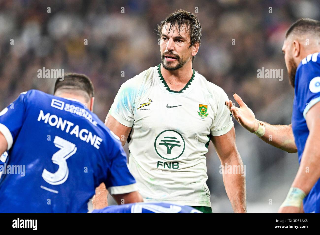 Eben Etzebeth during the Autumn Nations Series XV rugby union match ...