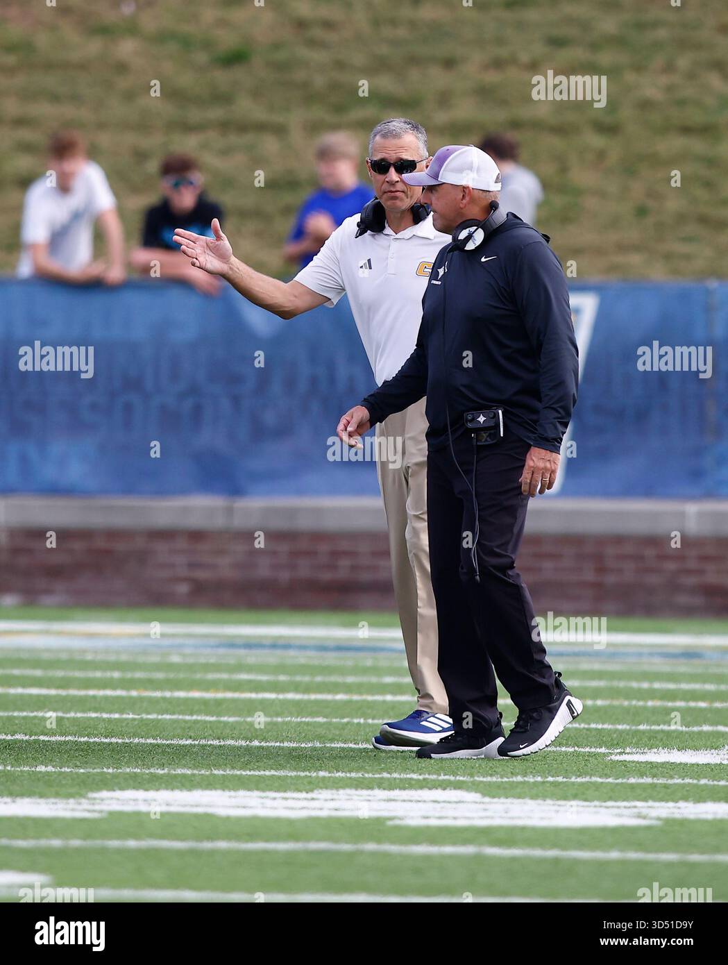 CHATTANOOGA, TN - NOVEMBER 08: Chattanooga Mocs head coach Rusty Wright ...