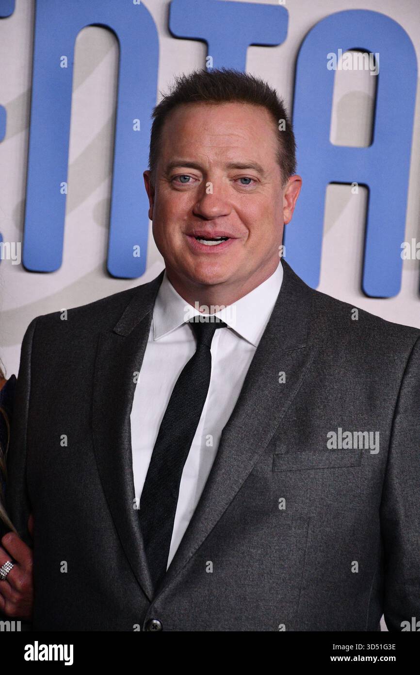 Los Angeles, California, USA 12th November 2025 Actor Brendan Fraser ...