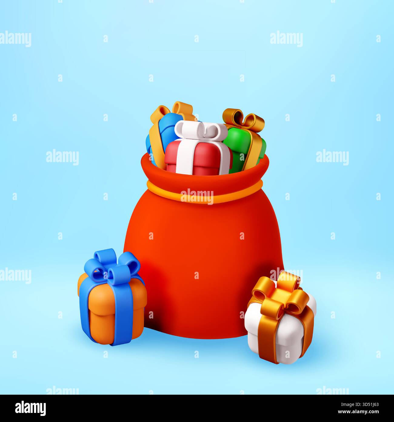 Minimal red present box Stock Vector Images - Alamy