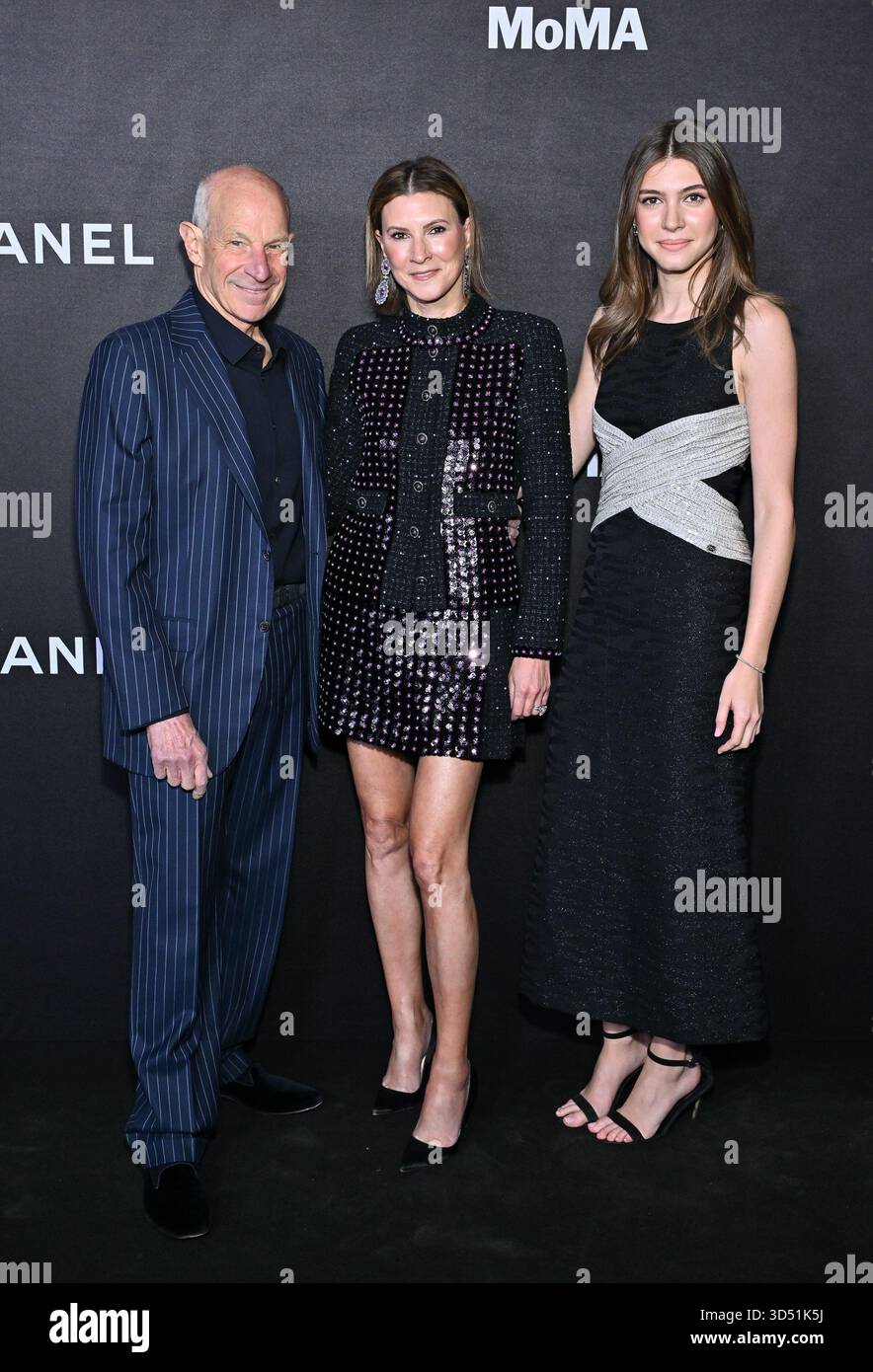 Jonathan Tisch, left, Lizzie Tisch and Mason Rudnick attend The Museum ...