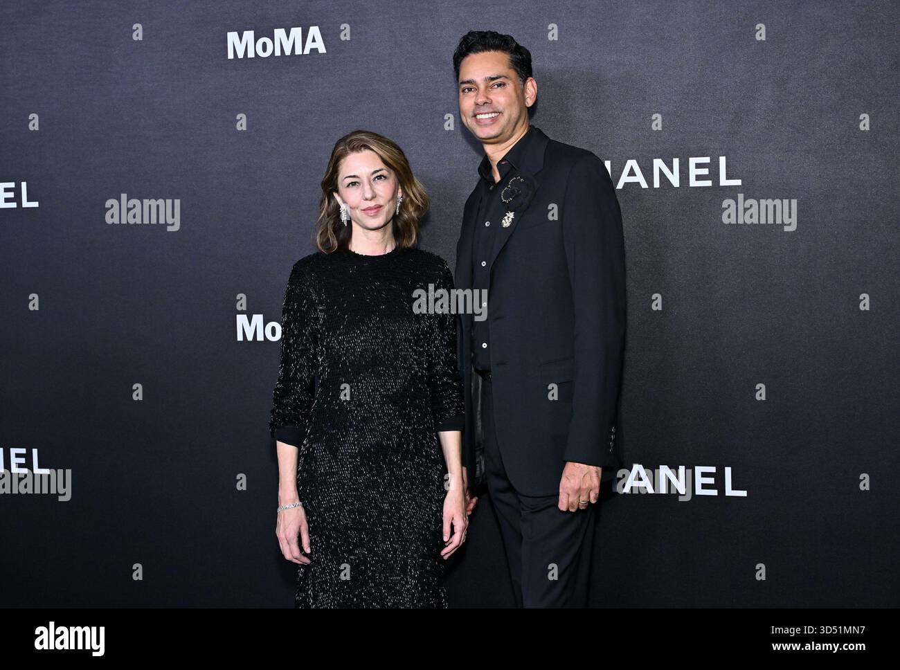 Honoree Sofia Coppola, left, and chief curator of film at MoMA Rajendra ...