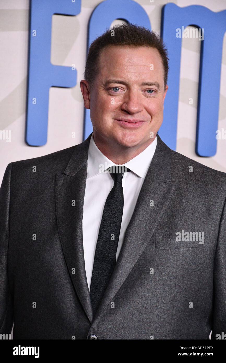 Los Angeles, California, USA 12th November 2025 Actor Brendan Fraser ...