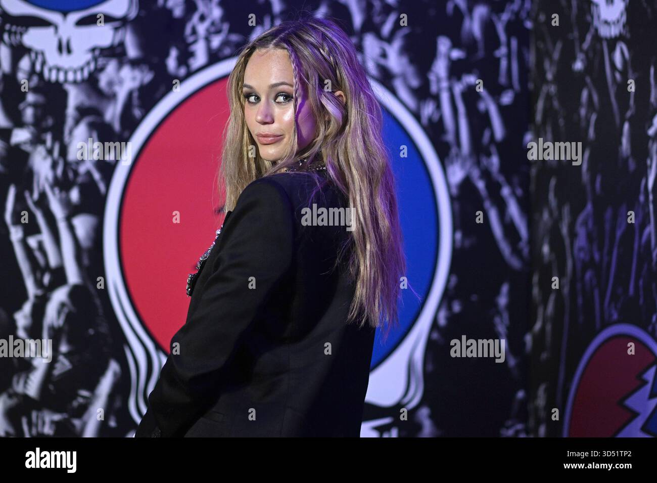 Brec Bassinger attends the alice & olivia by Stacey Bendet x Grateful ...