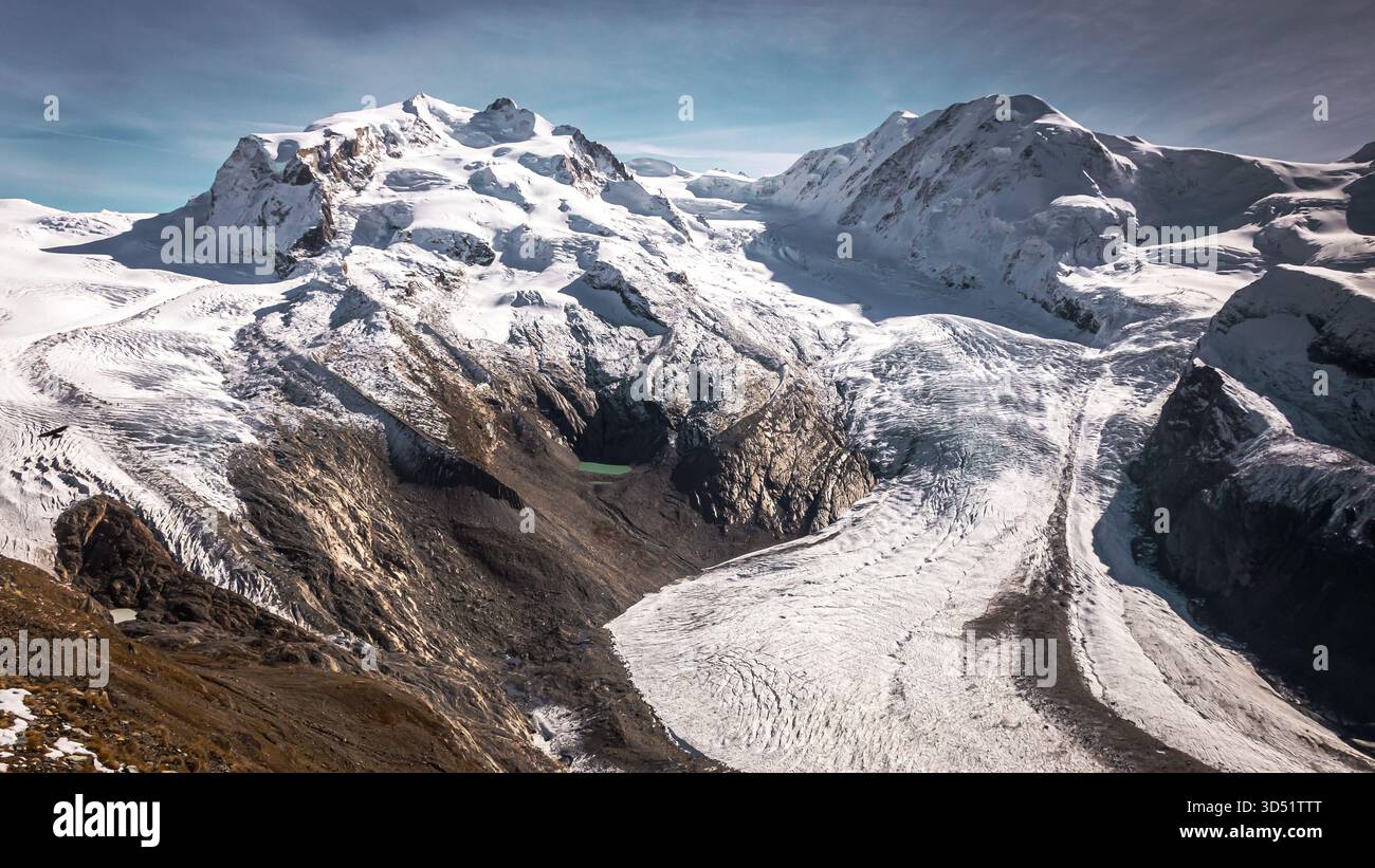 Gornergrat above Zermatt is a great vantage point from which to admire ...