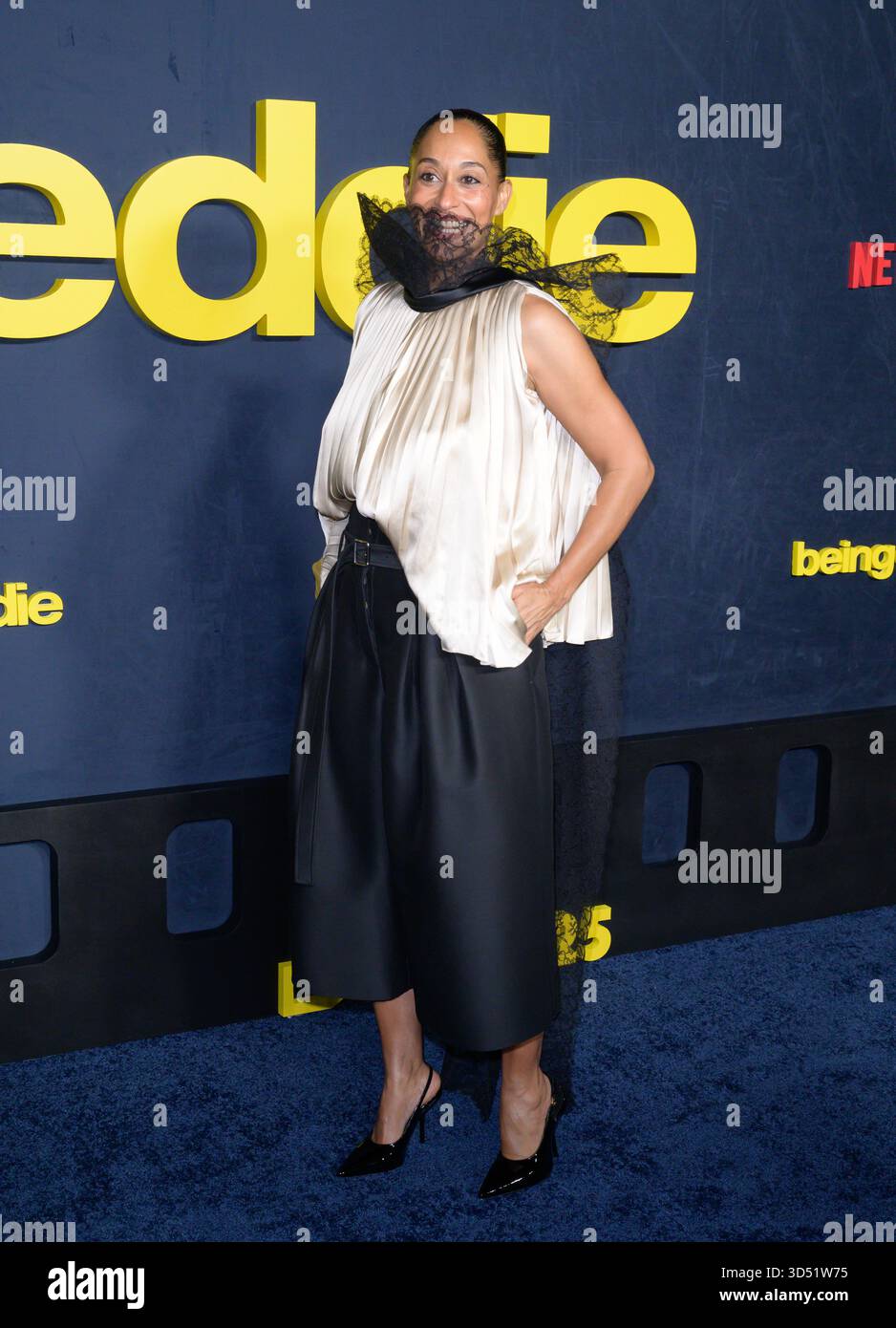 LOS ANGELES, USA. November 12, 2025: Tracee Ellis Ross at the premiere ...