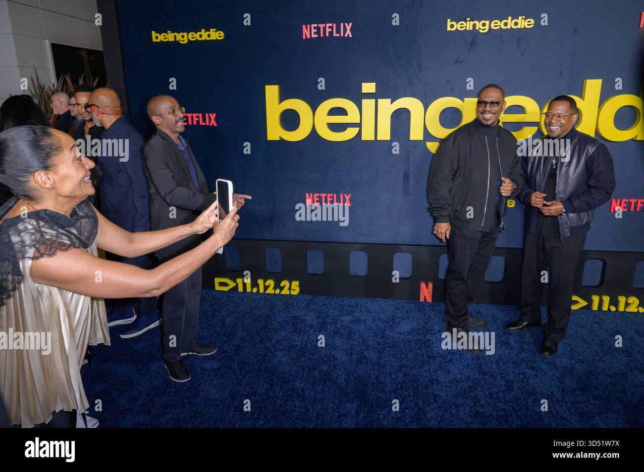 LOS ANGELES, USA. November 12, 2025: Eddie Murphy, Tracee Ellis Ross ...