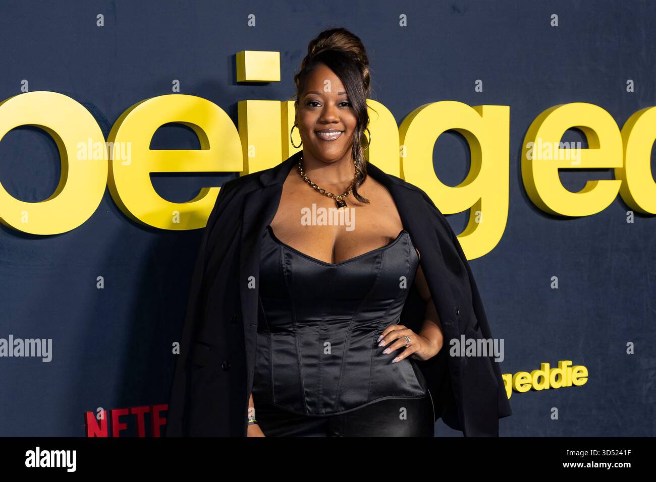 Kristine Thompson attends the arrivals of Netflix’s Los Angeles ...