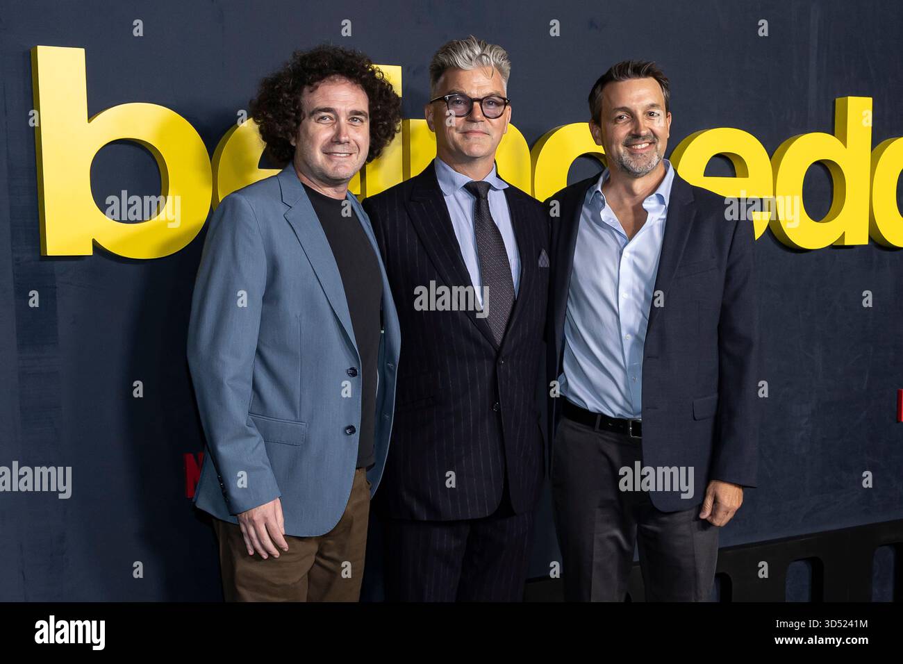 Terry Leonard, Angus Wall and Kent Kubena attend the arrivals of ...
