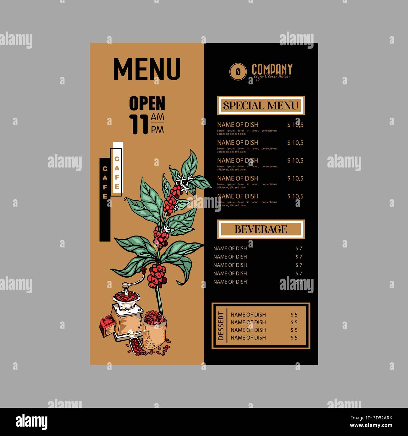 Tasty flowers Stock Vector Images - Alamy