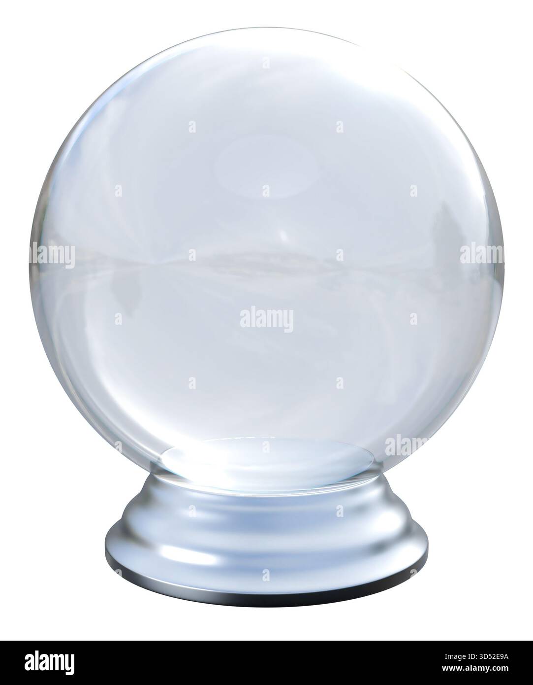 Crystal ball fortune telling 3d transparent background Stock Photo - Alamy