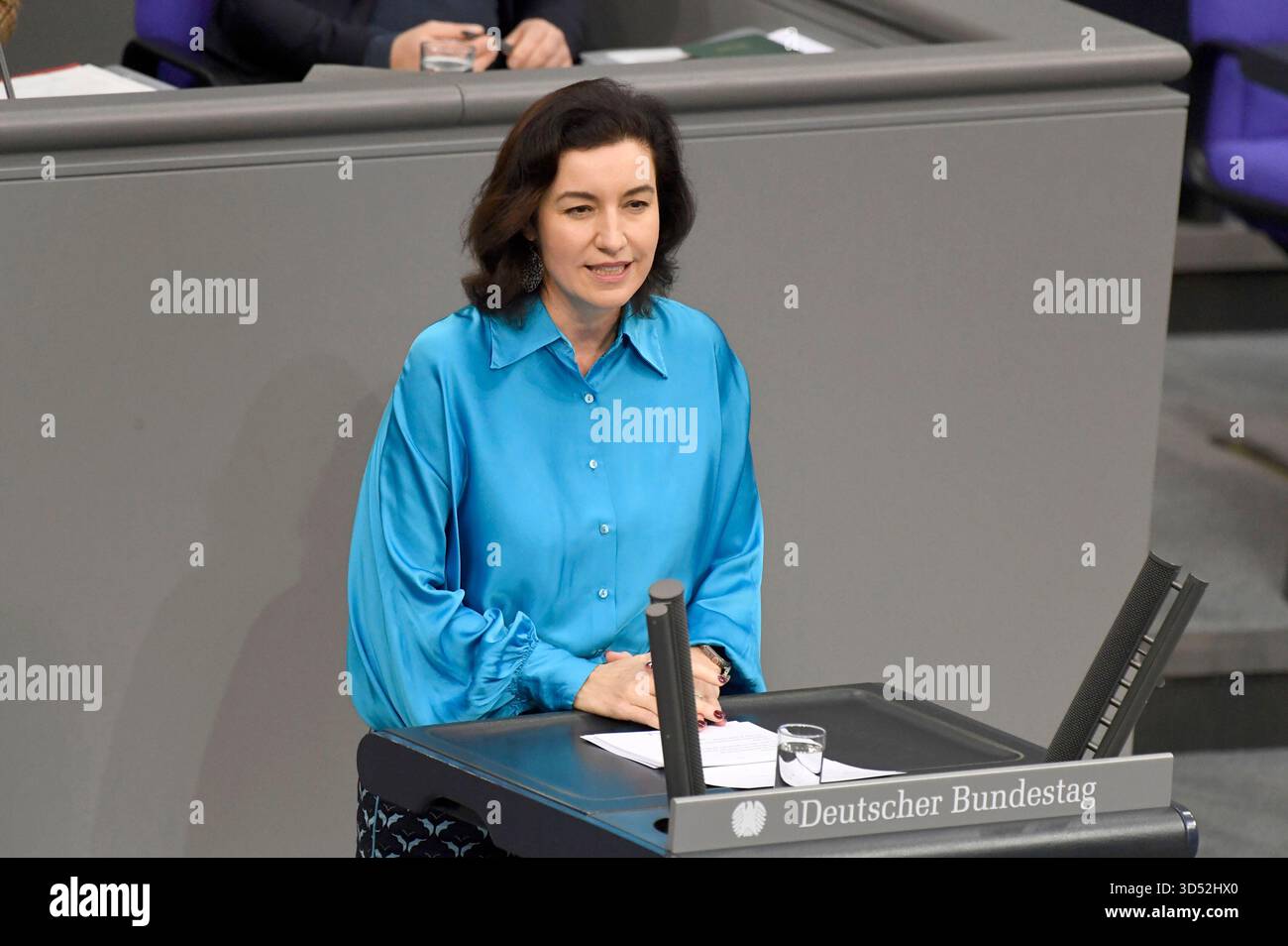Dorothee Bär in the 40th session of the 21st German Bundestag in the ...