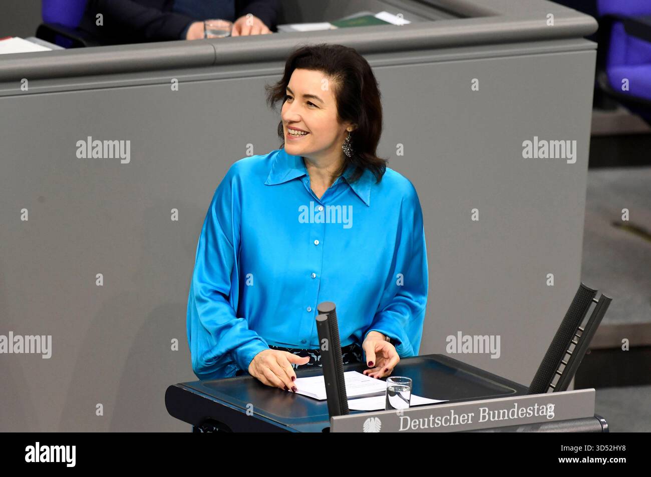 Dorothee Bär in the 40th session of the 21st German Bundestag in the ...