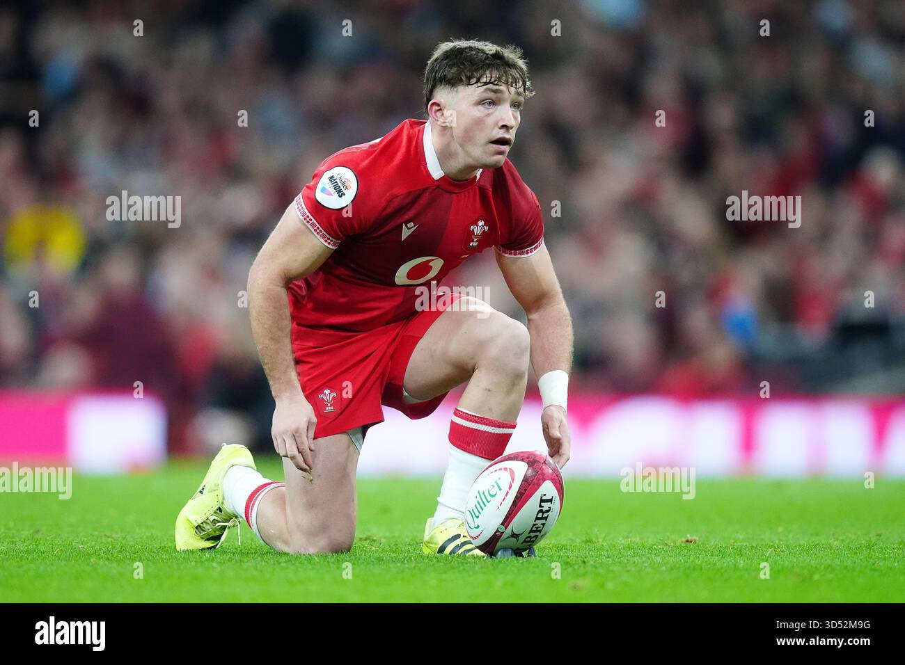 Wales' Dan Edwards during the Quilter Nations Series match at ...