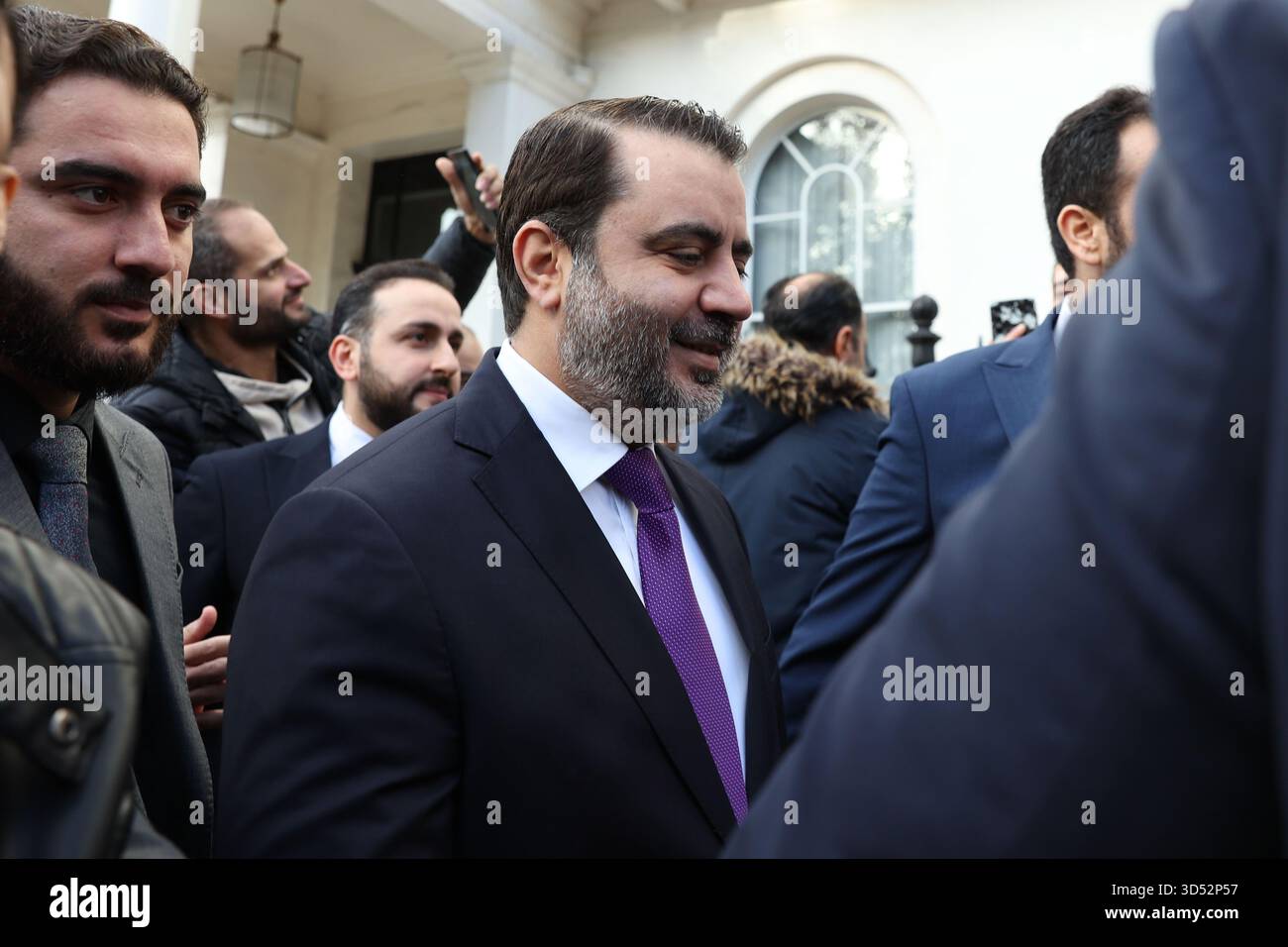 London, United Kingdom. 13 November 2025. Syria’s Foreign Minister ...
