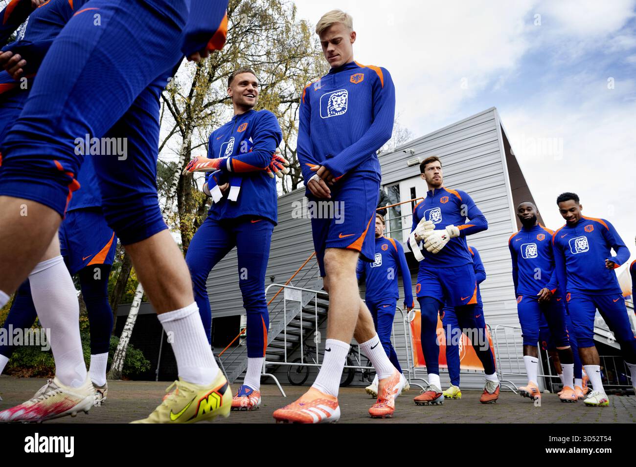 ZEIST - Bart Verbruggen, Jan Paul van Hecke, and Robin Roefs arrive at ...