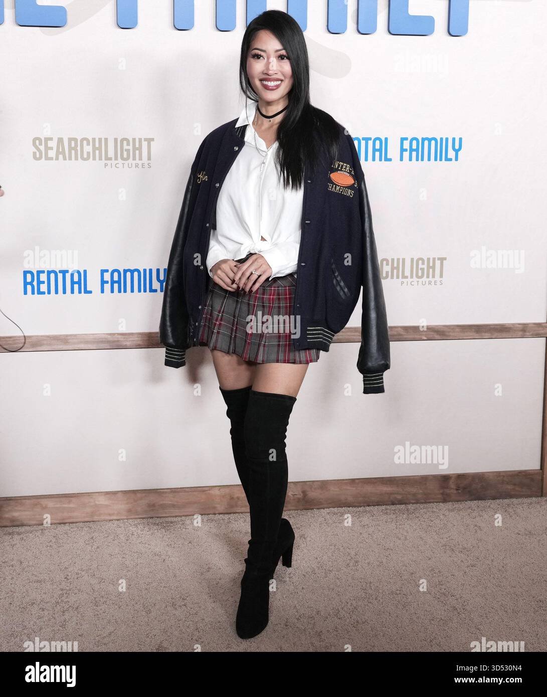Devon Diep arrives at the RENTAL FAMILY Los Angeles Premiere held at ...
