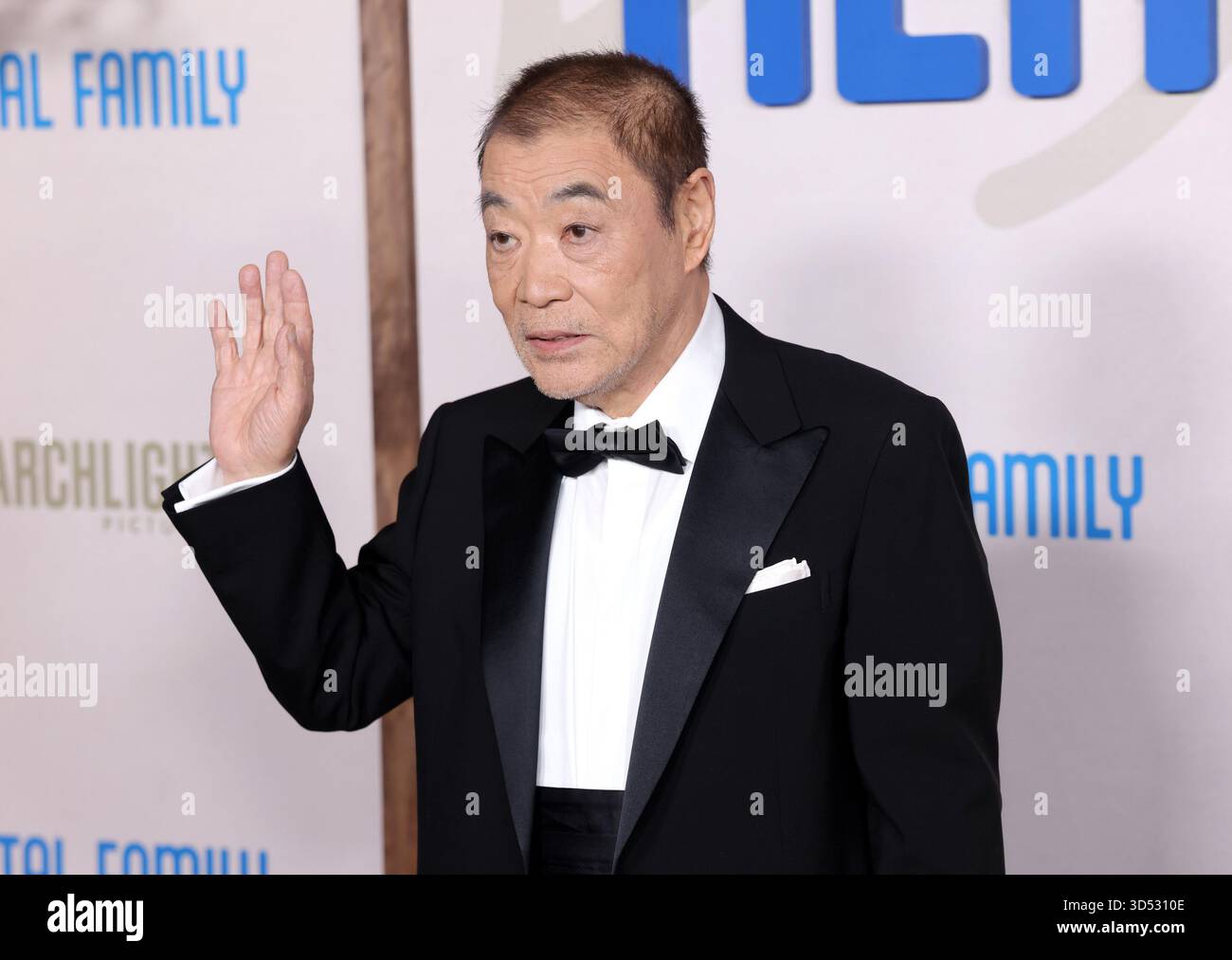 Akira Emoto attends the Los Angeles premiere of "Rental Family" at the ...
