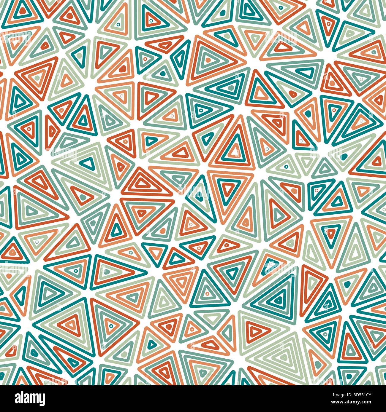 Multiple triangles triangle outline Stock Vector Images - Alamy