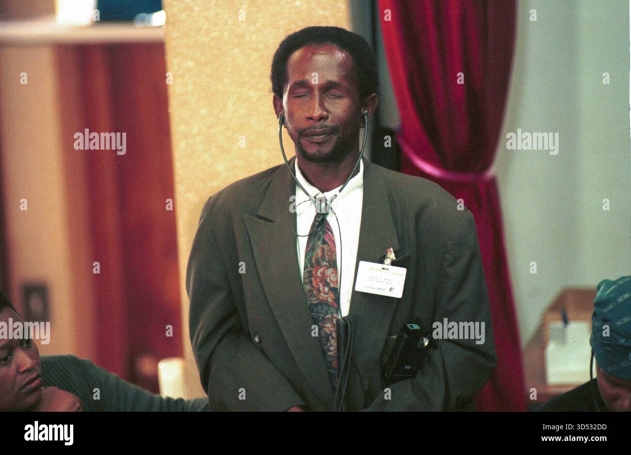 Truth reconciliation commission south africa hi-res stock photography ...