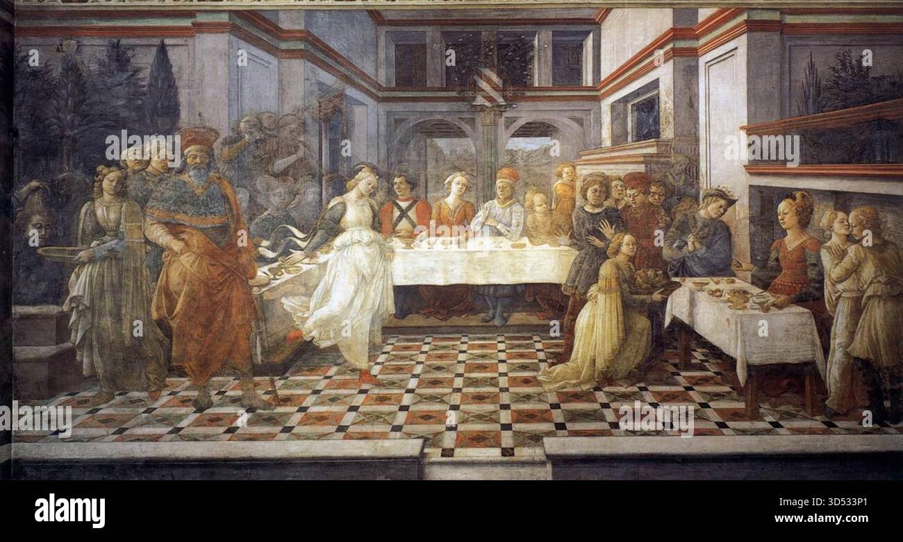Fra Filippo Lippi - Herod's Banquet () - Filippo Lippi - The picture ...