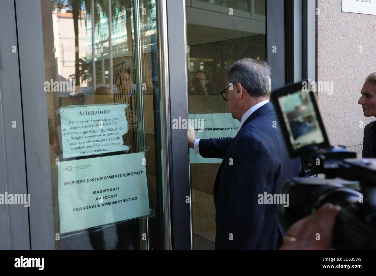 Italian Chamber of Deputies member Saverio Romano arrives at the ...