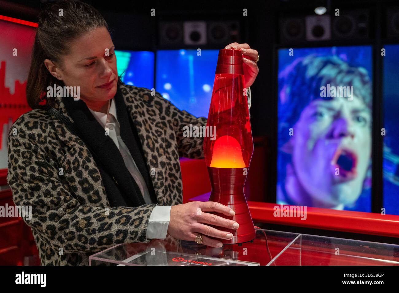 London, UK. 13 November 2025. A staff member at the launch of the new ...