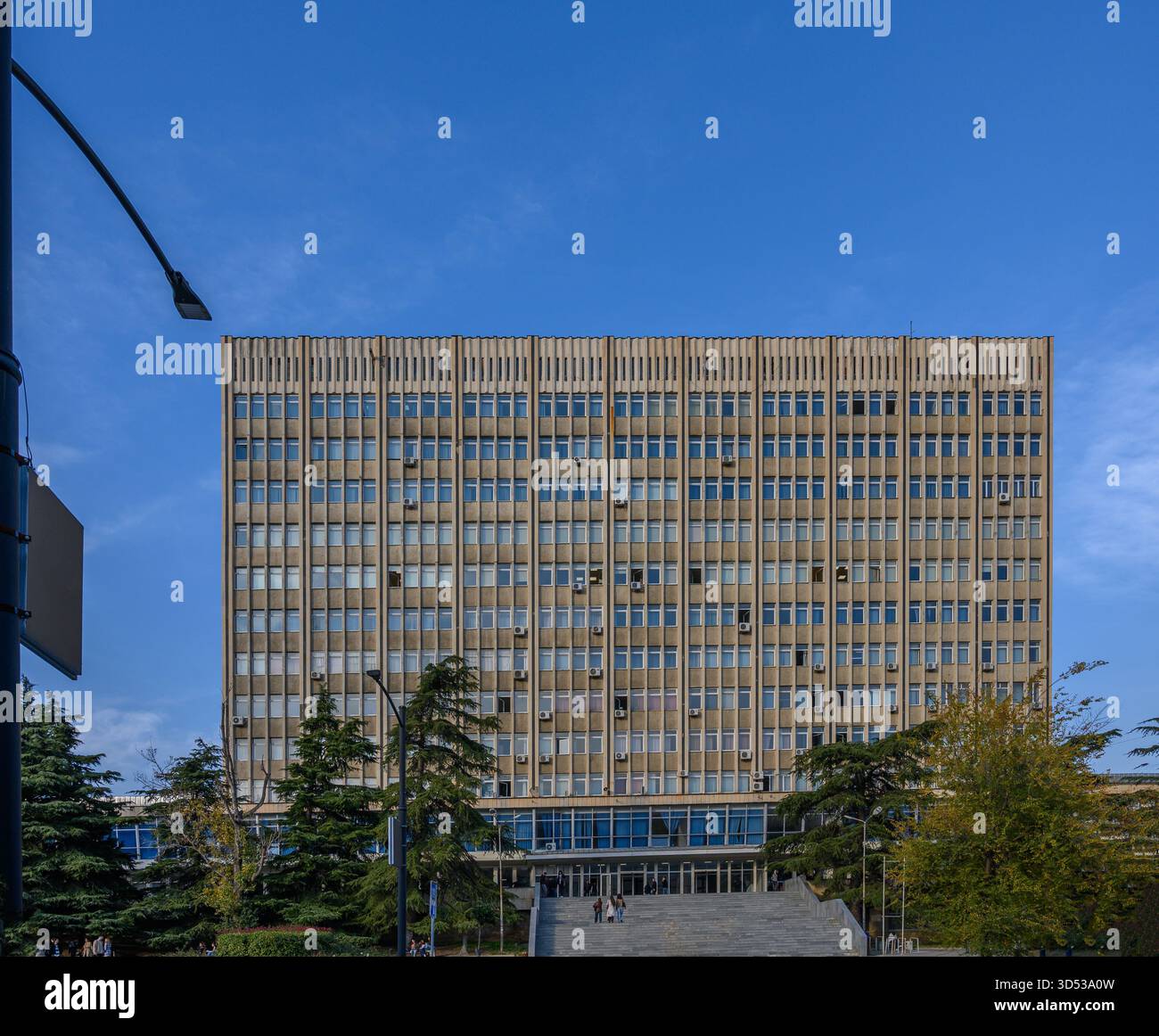 The iconic main building of Tbilisi State University, the oldest ...