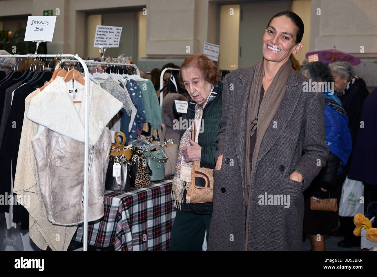 Laura Ponte during the inauguration of the Nuevo Futuro 2025 flea ...