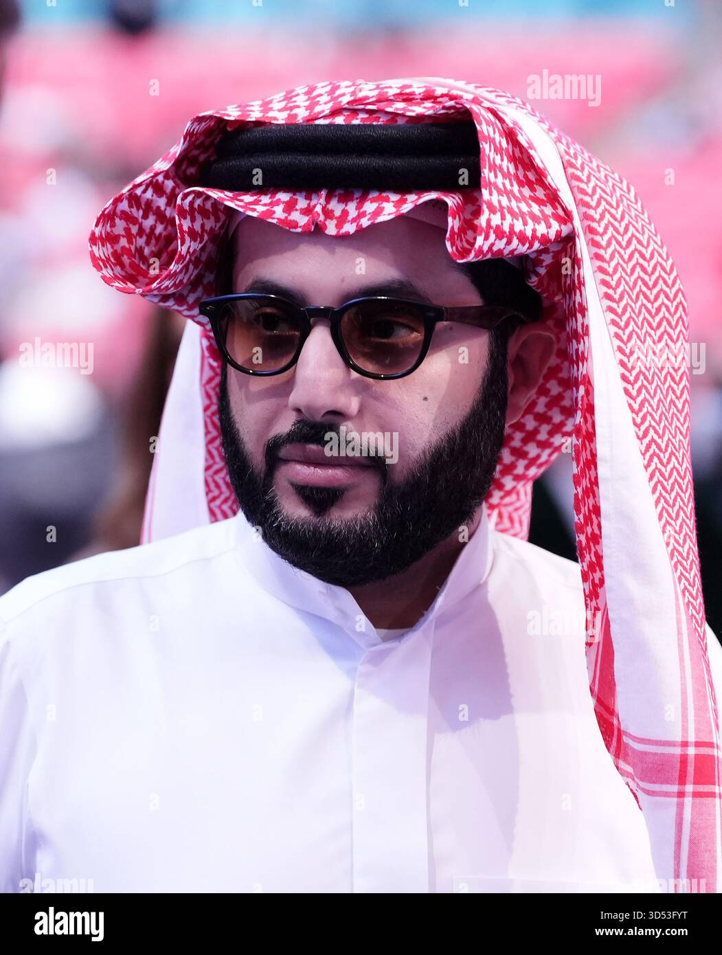 File photo dated 21/09/24 of Turki Al-Sheikh. Eddie Hearn has revealed ...