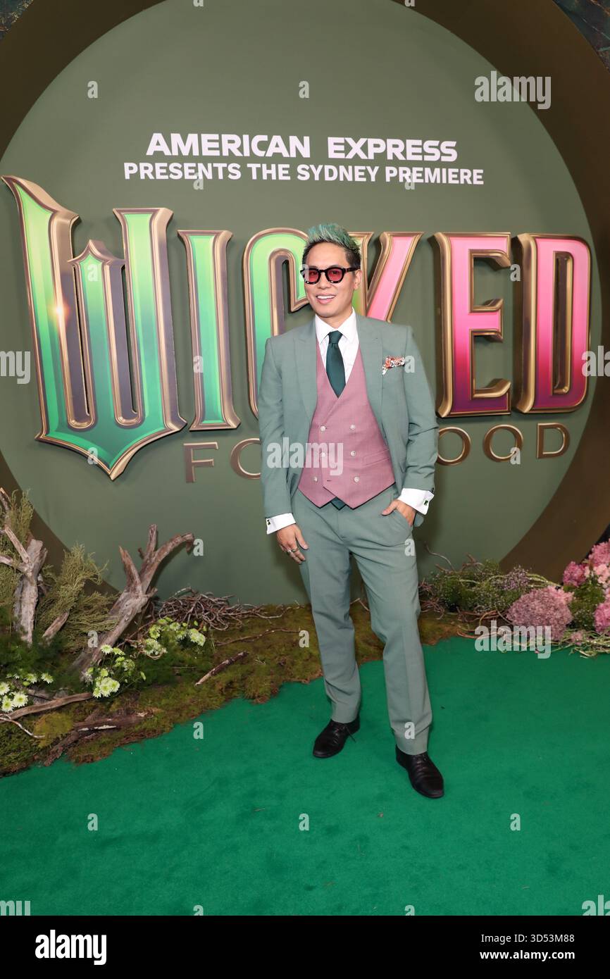 November 13, 2025: ANDY TRIEU attends the Sydney Premiere of 'Wicked ...