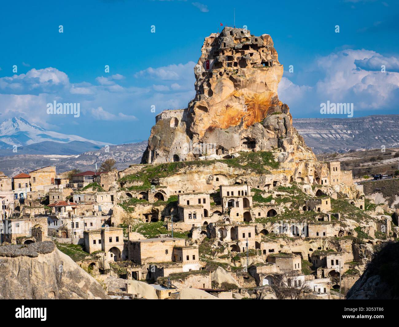 Cappadocial in Western Turkiye (Turkey) is a land of surreal topography ...