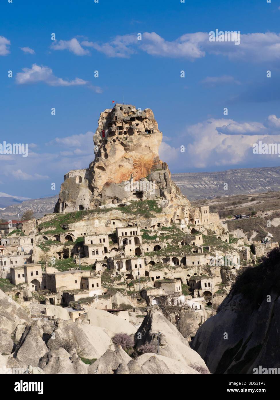 Cappadocial in Western Turkiye (Turkey) is a land of surreal topography ...