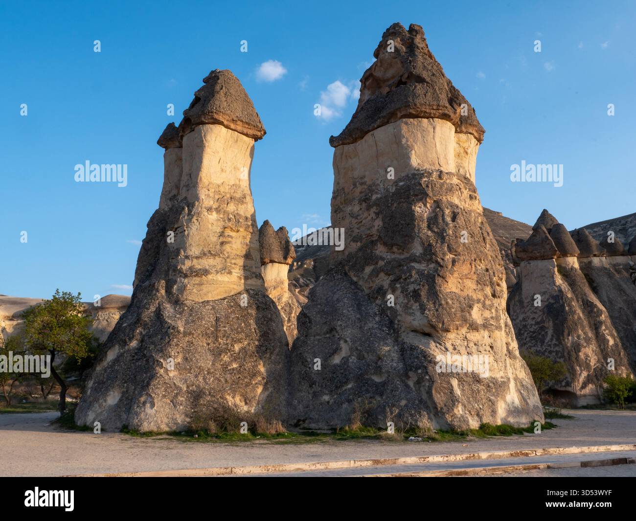 Cappadocial in Western Turkiye (Turkey) is a land of surreal topography ...
