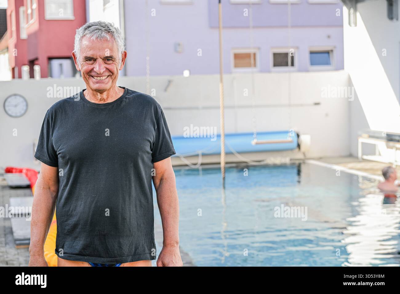 13 November 2025, Baden-Württemberg, Uhingen: Achim Gall stands by his ...