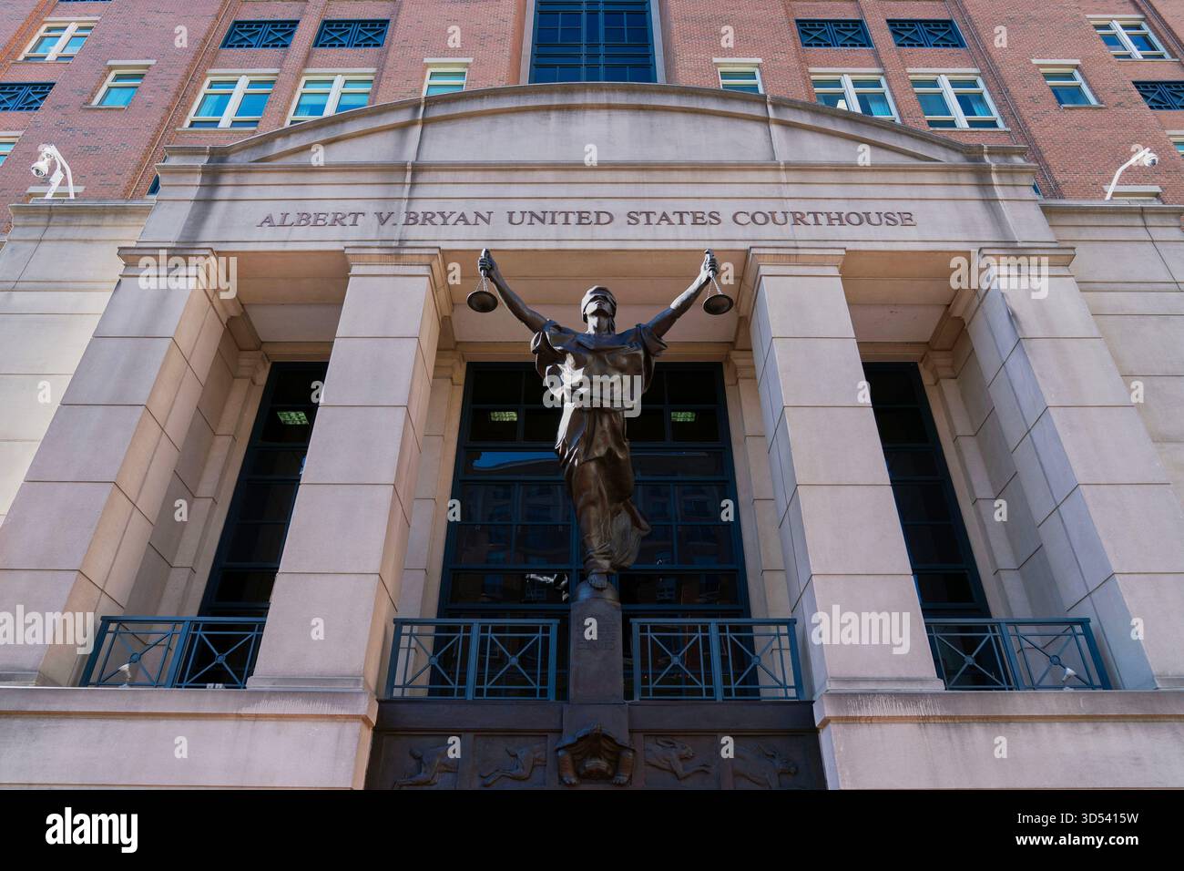 The Albert V. Bryan United States Courthouse is seen in Alexandria, Va ...