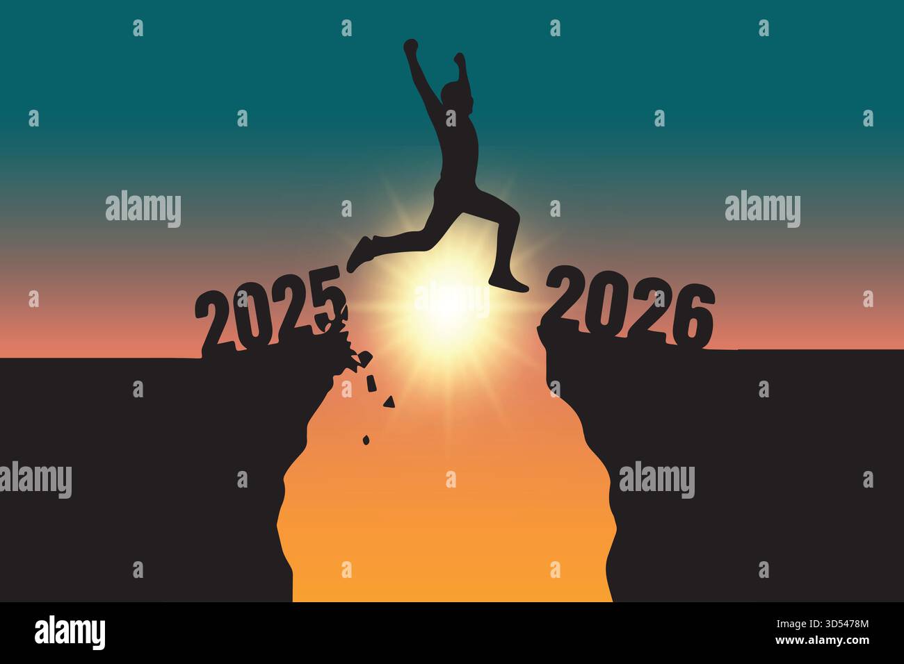 2025 2026 year transition hi-res stock photography and images - Alamy