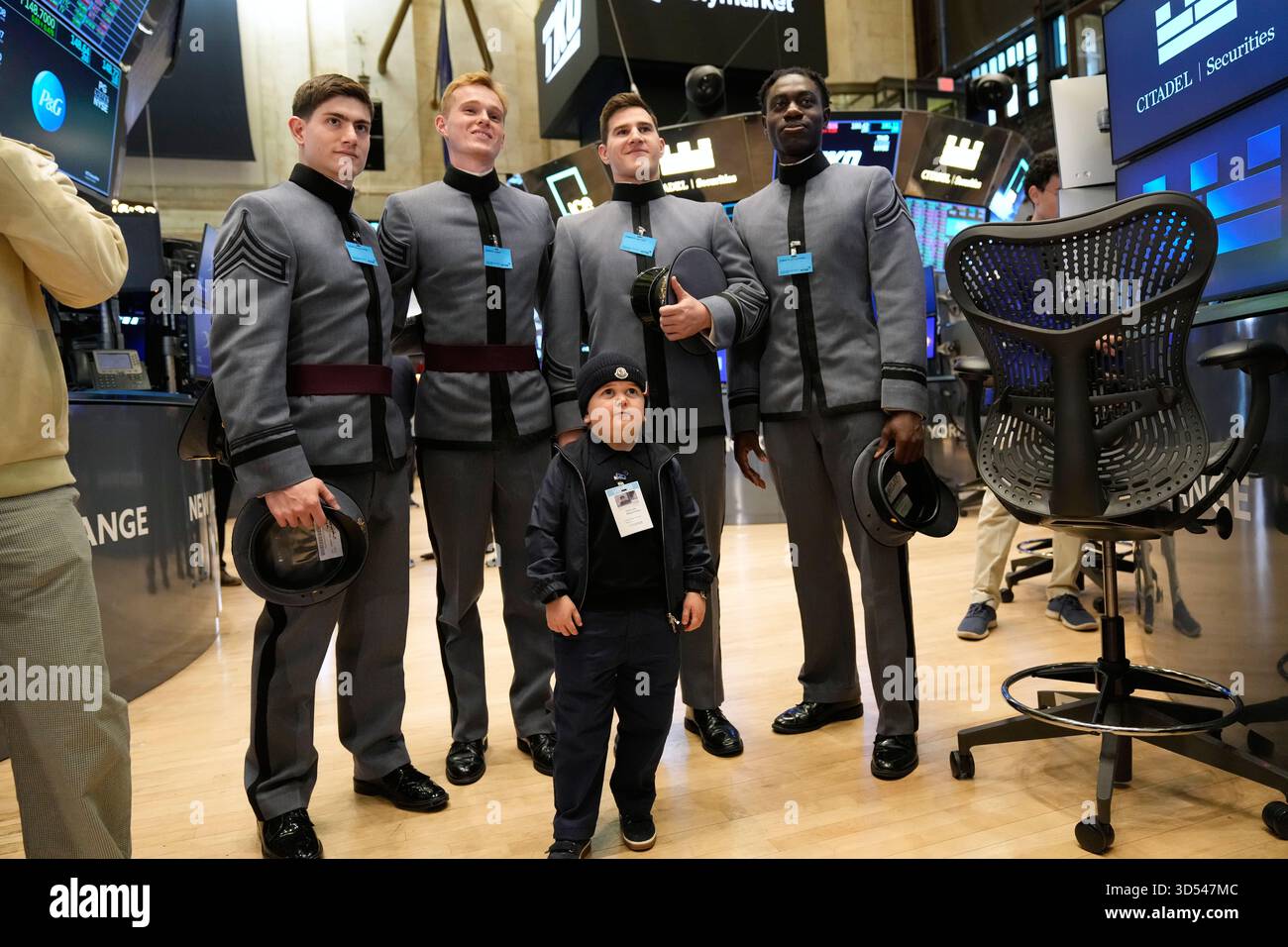 Social media personality Hasbulla Magomedov, center, poses for a ...