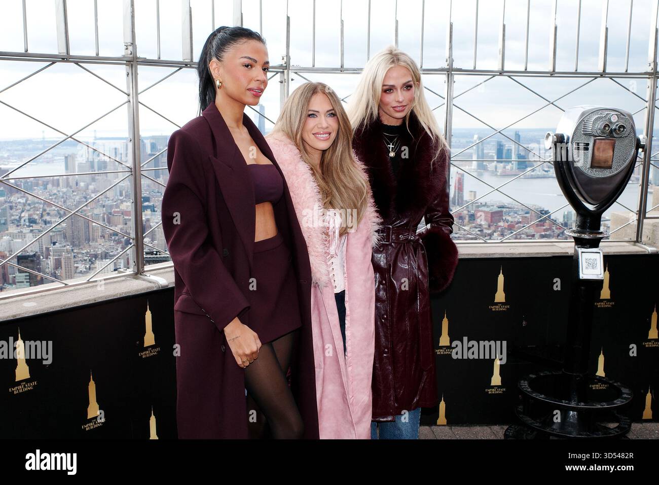 Layla Taylor, Jessi Draper Ngatikaura and Miranda Hope visit the Empire ...