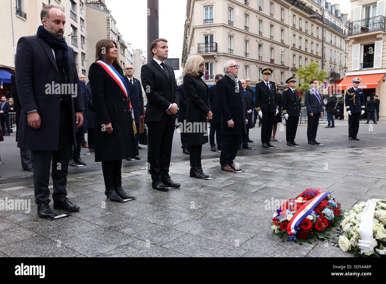 President of the Life for Paris victims association Arthur Denouveaux ...
