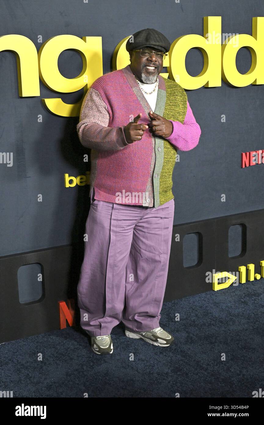 Cedric the Entertainer at the premiere of the Netflix documentary film ...