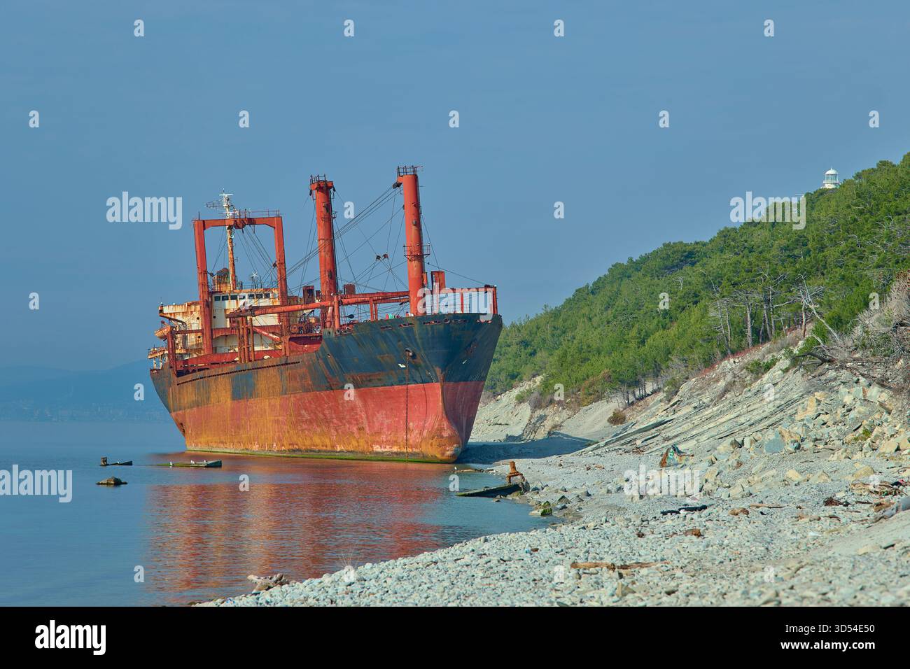 Abandoned ship ran aground hi-res stock photography and images - Alamy