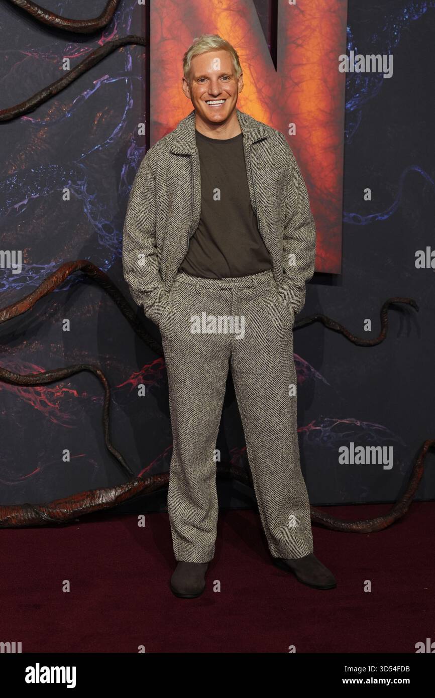 Jamie Laing attends the Stranger Things 5 volume 1 special screening ...