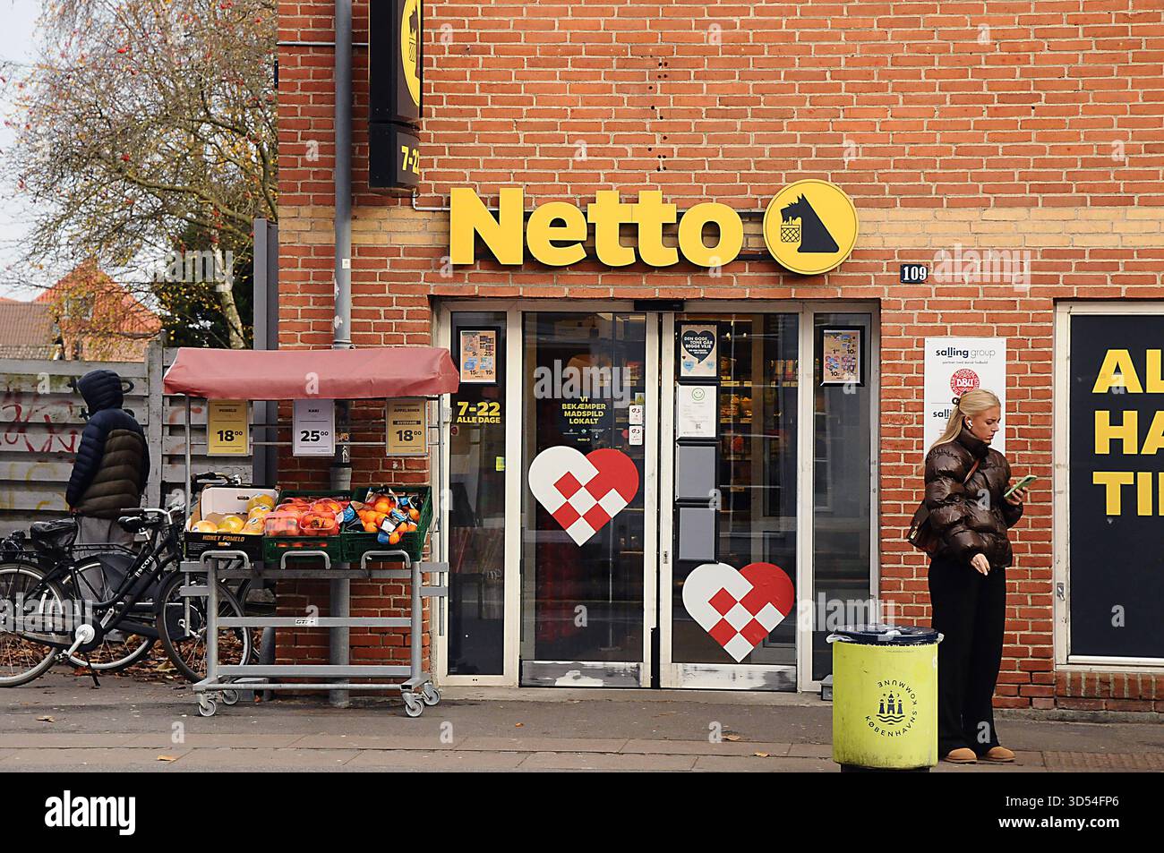 Copenhagen/ Denmark/13 NOVEMBER 2025/ Netto grocery chain store in ...