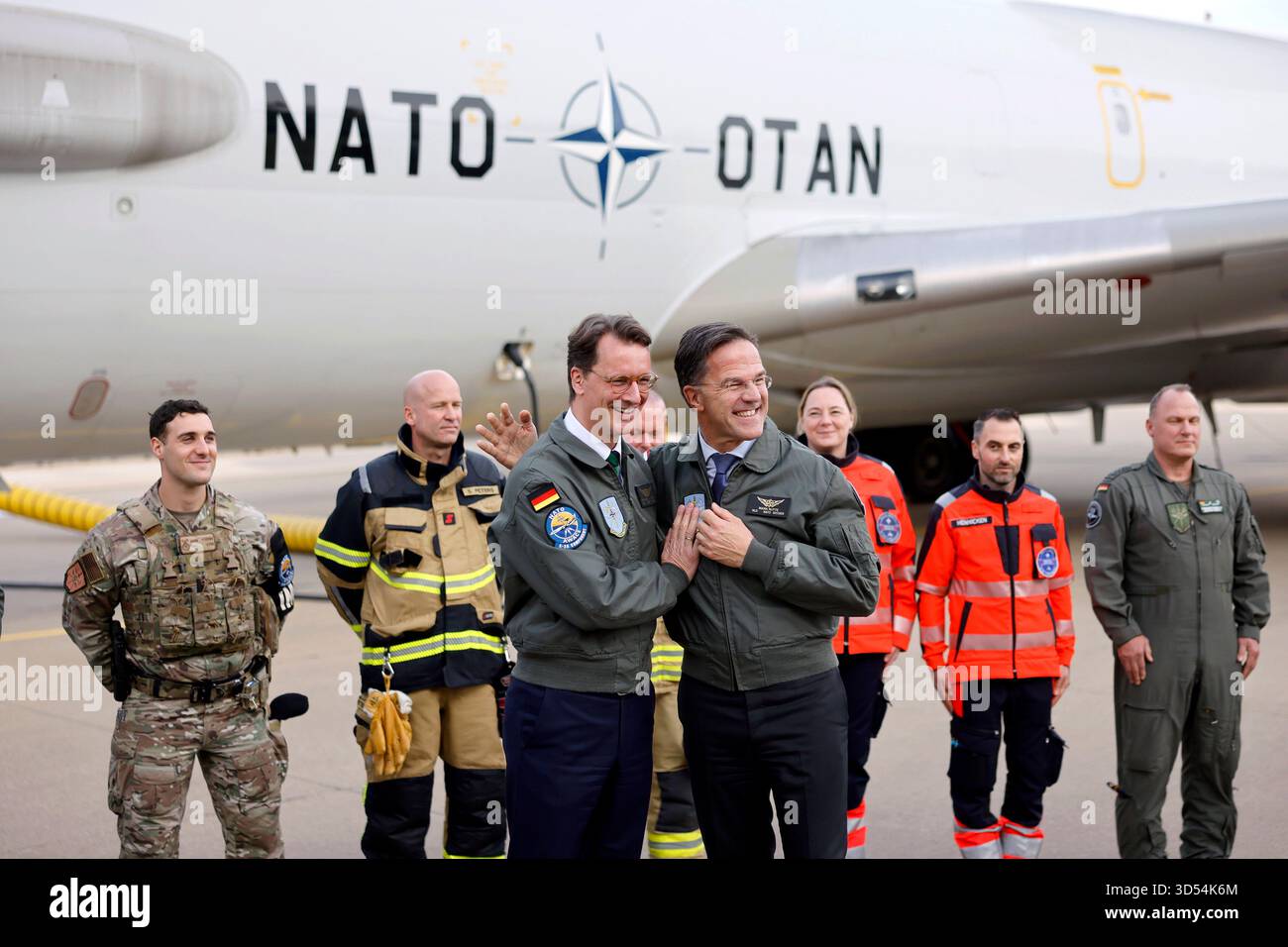 NATO Secretary General Mark Rutte and North Rhine-Westphalia Minister ...