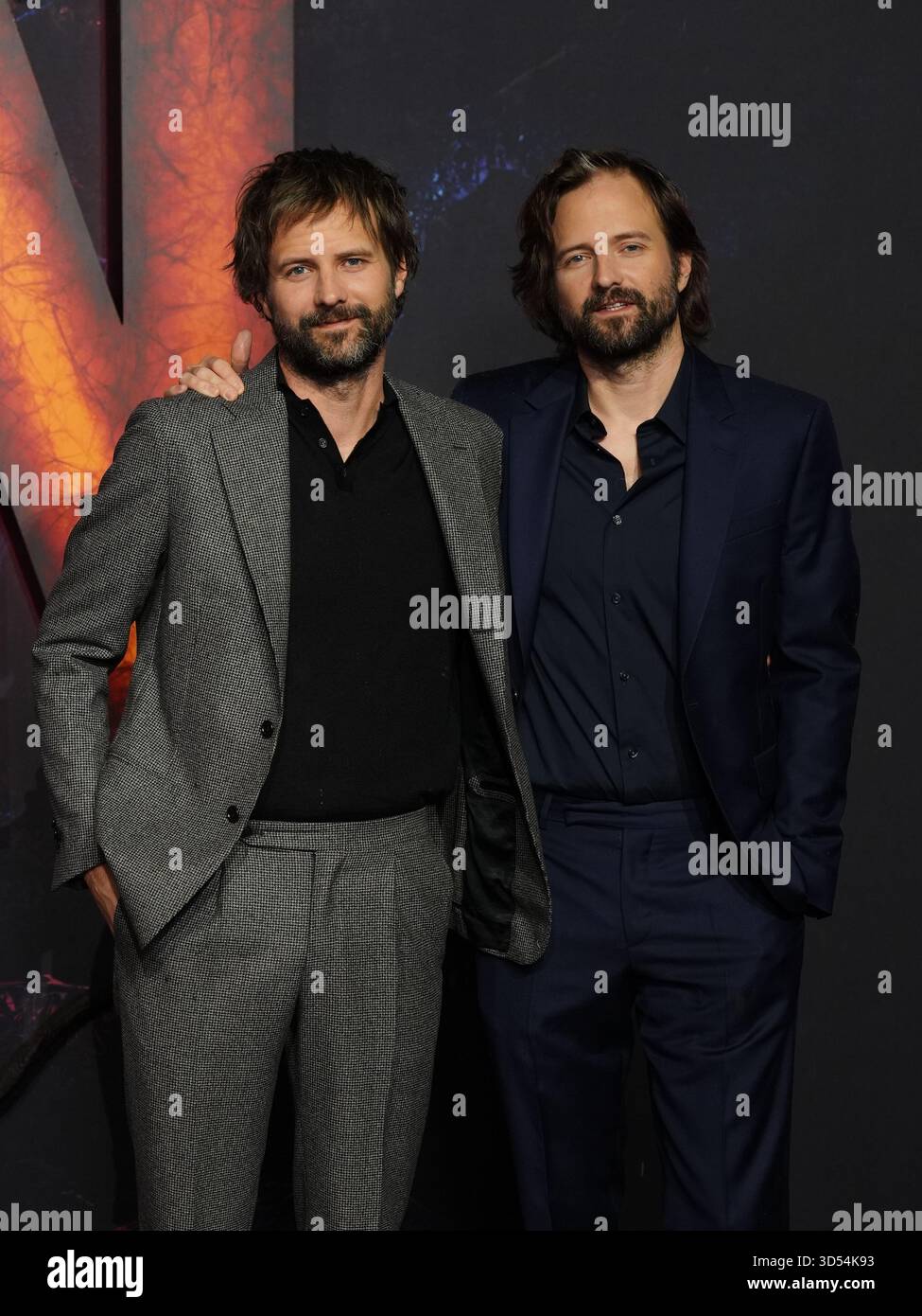 The Duffer Brothers, Ross Duffer (left) and Matt Duffer, attend the ...