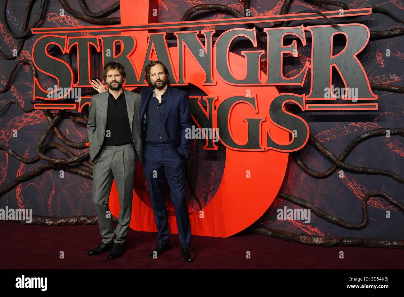 The Duffer Brothers, Ross Duffer (left) and Matt Duffer, attend the ...